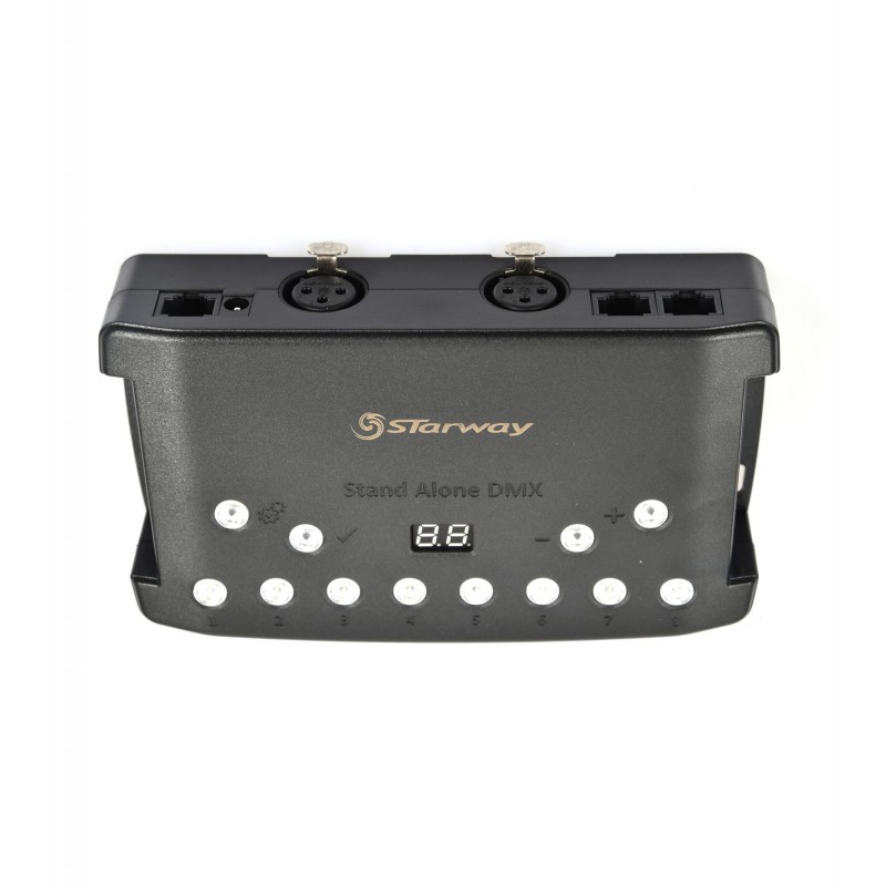 STARWAY E-BOARD 512 MKII Boitier de Gestion DMX lié au Logiciel E-Soft